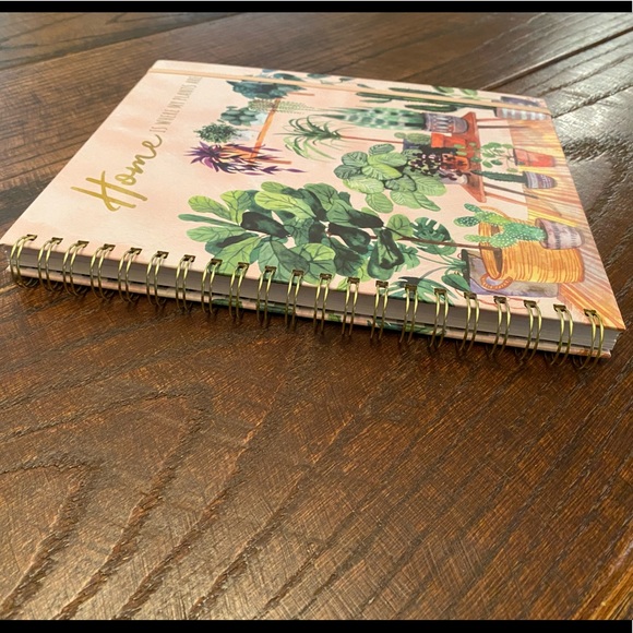 James Burke Collection | Office | Plant Notebook Plant Theme Hardcover ...